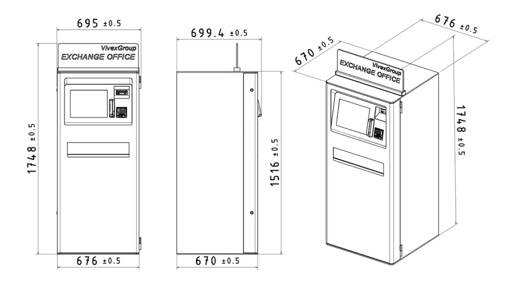 Automatic Currency Exchange Machine - ATM mašine - Vivex Group Beograd